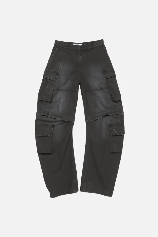 Acne Studios Coated Cargo Trousers