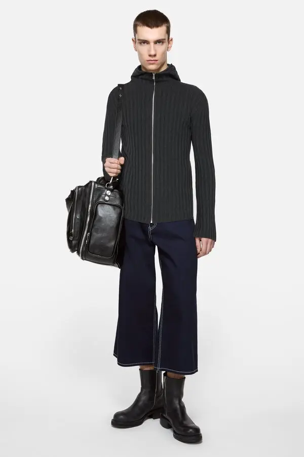 Acne Studios Zip-up Hooded Cardigan