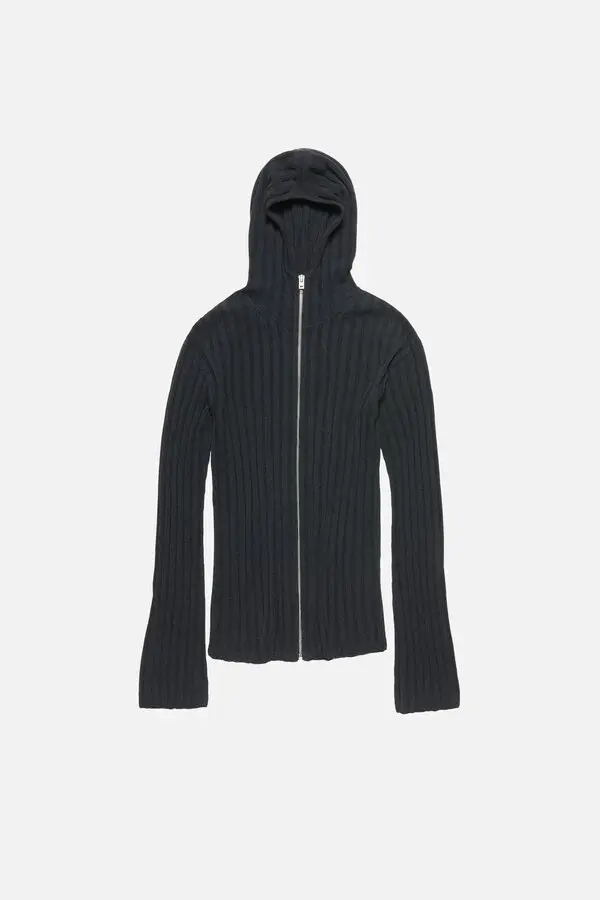 Acne Studios Zip-up Hooded Cardigan