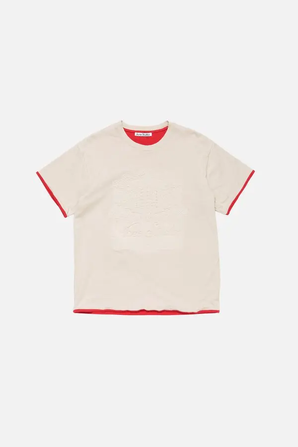 Acne Studios Embossed Logo T-shirt