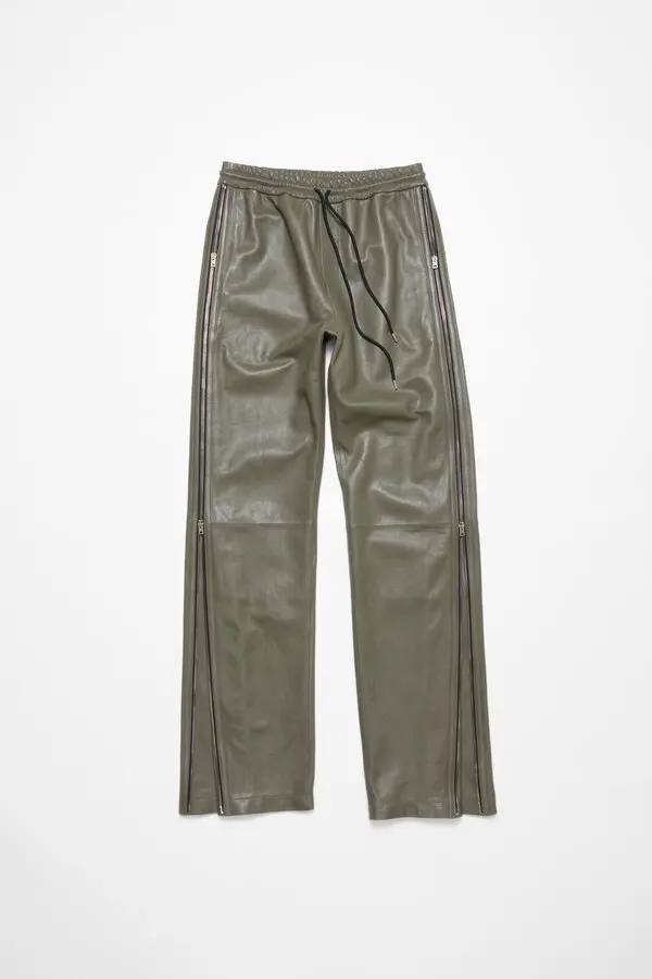 Acne Studios Leather Trousers