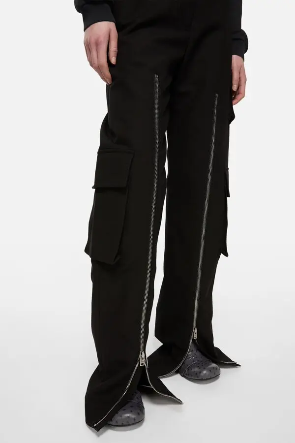 Acne Studios Layered Satin Trousers