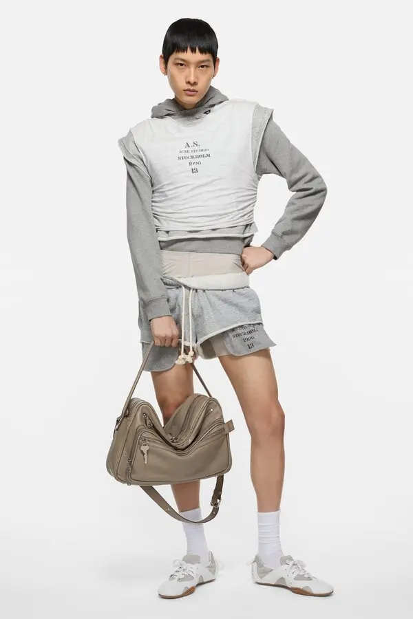 Acne Studios Layered Fleece Shorts