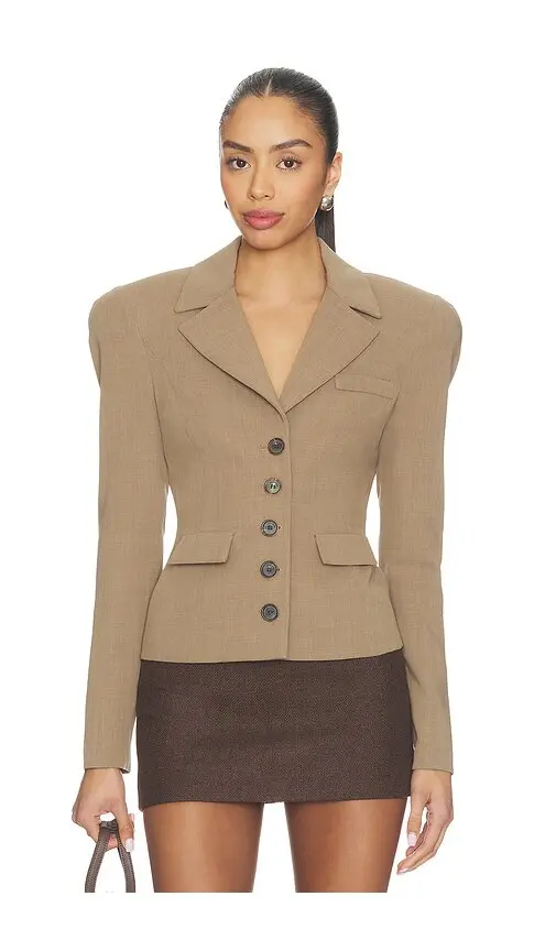 Magda Butrym Tailored Blazer - Beige