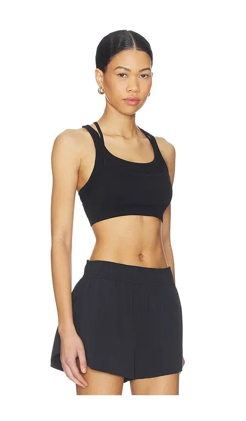 Beyond Yoga Seamless Double Layer Mesh Bra