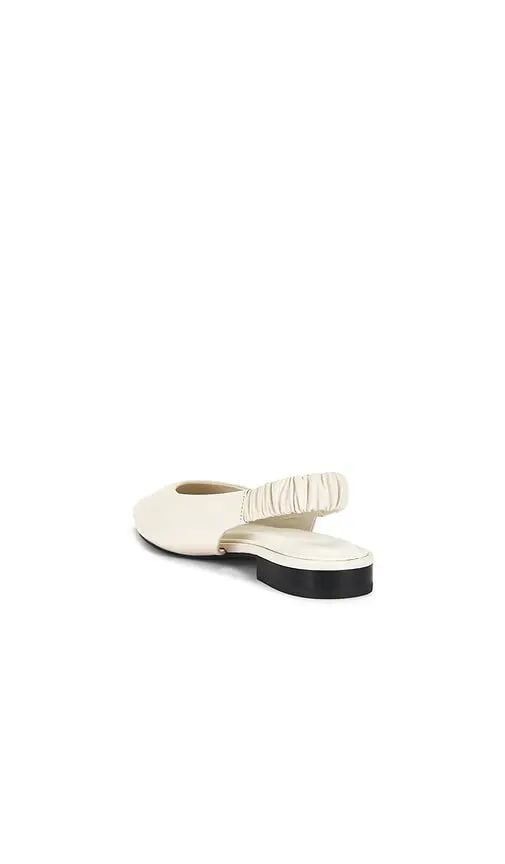 Rag & Bone Mercer Slingback Flat In White