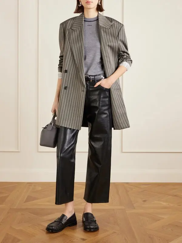 Loewe Piped Wool T-shirt