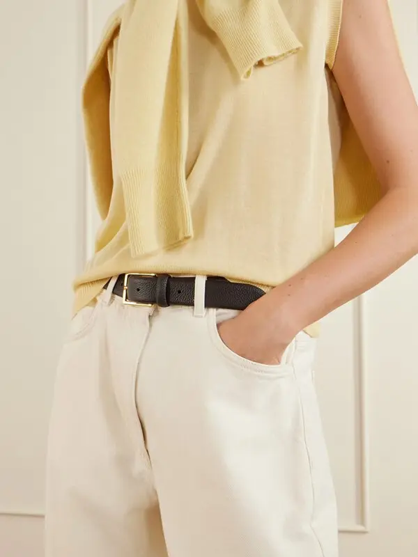 Another Tomorrow High-rise Organic Barrel-leg Jeans