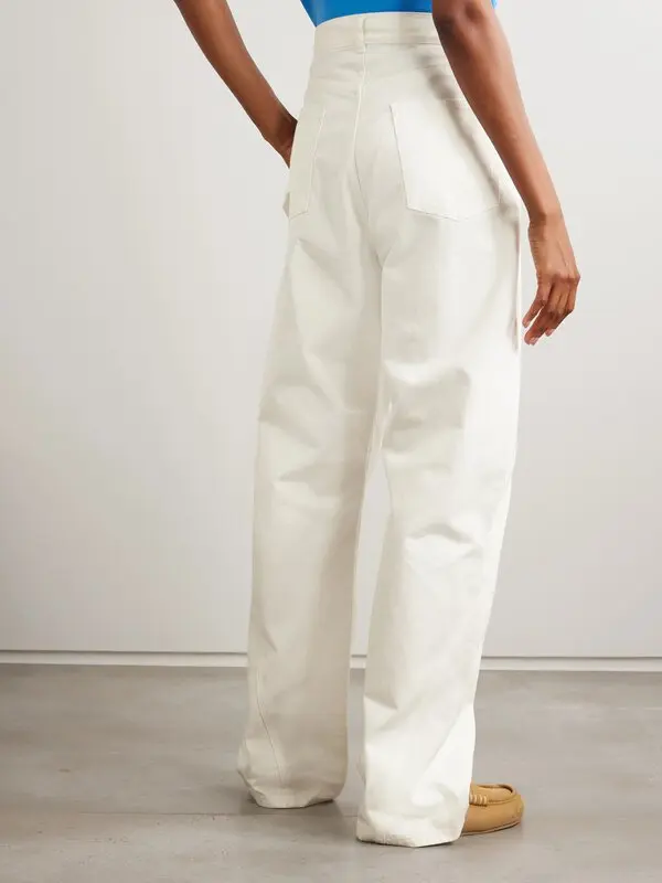 JW Anderson Twisted Paneled High-rise Jeans