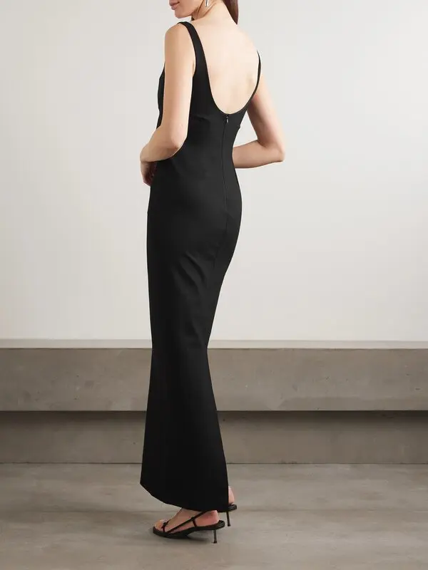 Simkhai Cabot Scuba Maxi Dress