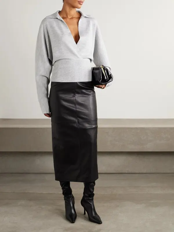 LANVIN Convertible Wool-blend Sweater