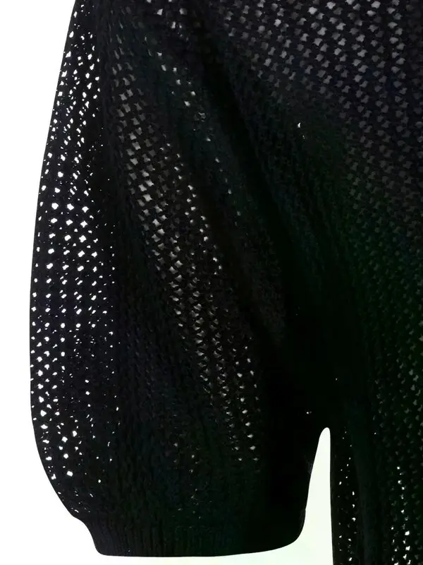 Antonelli Firenze Pointelle-knit Top