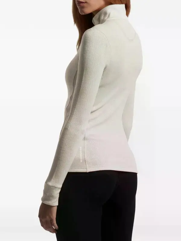 REWOOLUTION Waffle Knit Zip Sweatshirt