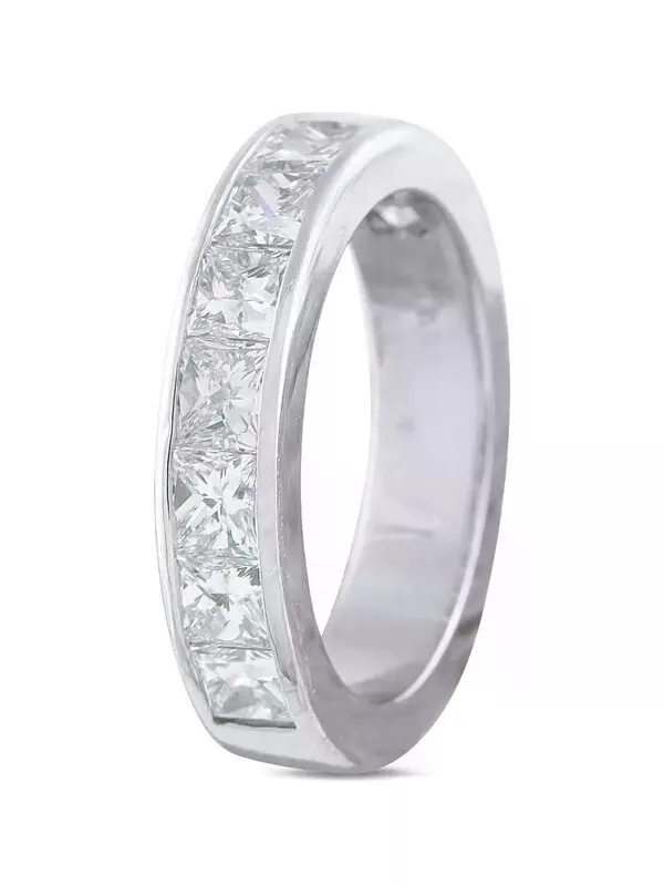 LB EXCLUSIVE Diamond Band Ring - Silver