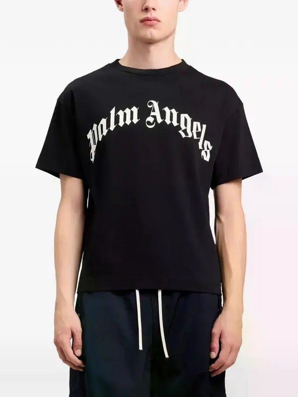 Palm Angels Curved Logo T-shirt