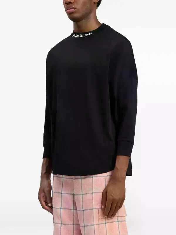 Palm Angels Logo Long-sleeved T-shirt
