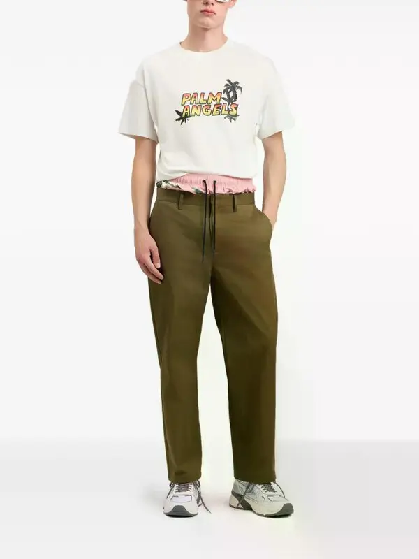 Palm Angels Logo-graphic T-shirt