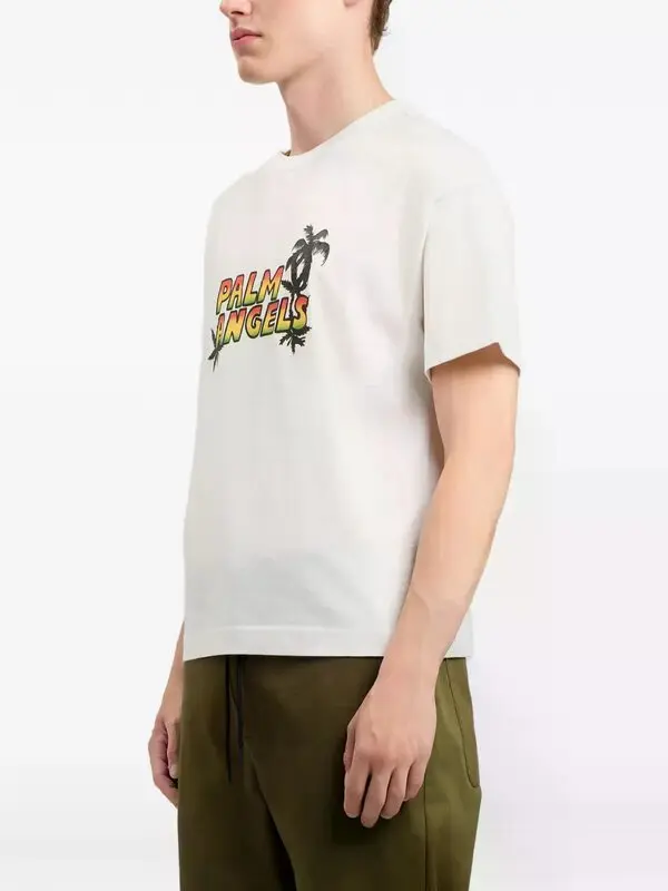 Palm Angels Logo-graphic T-shirt