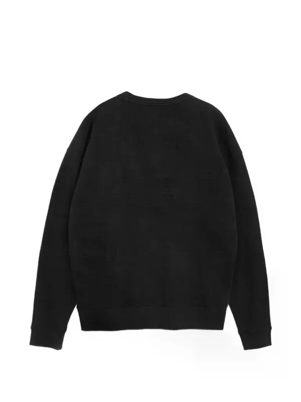 You Must Create Crew-neck Waffle Sweatshirt