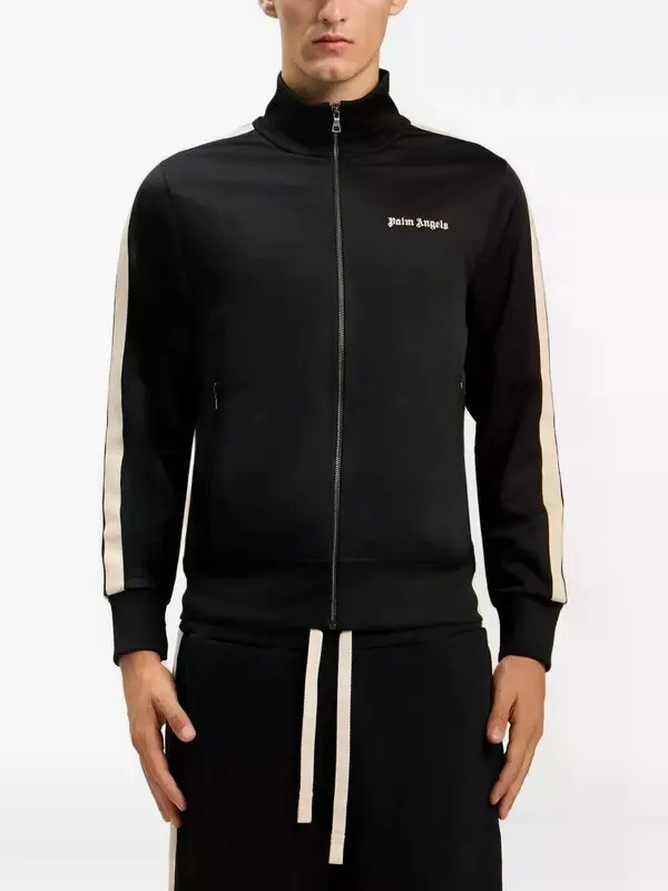 Palm Angels Logo Striped Jacket