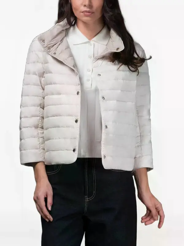 MOORER Bella-s3 Quilted Jacket - Neutrals
