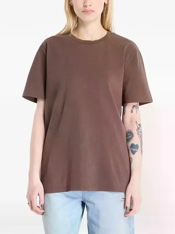 A.p.c. Crew-neck T-shirt - Brown