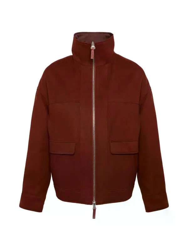 YVES SALOMON Reversible Zip Jacket