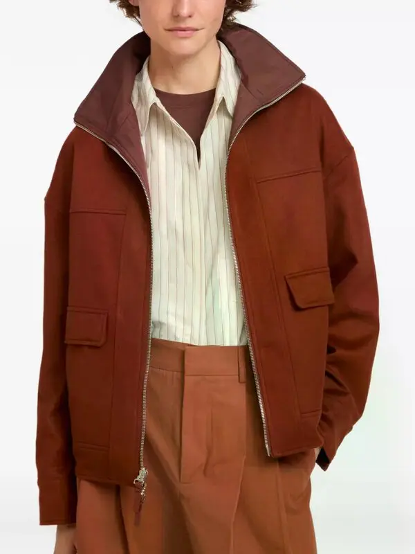 YVES SALOMON Reversible Zip Jacket