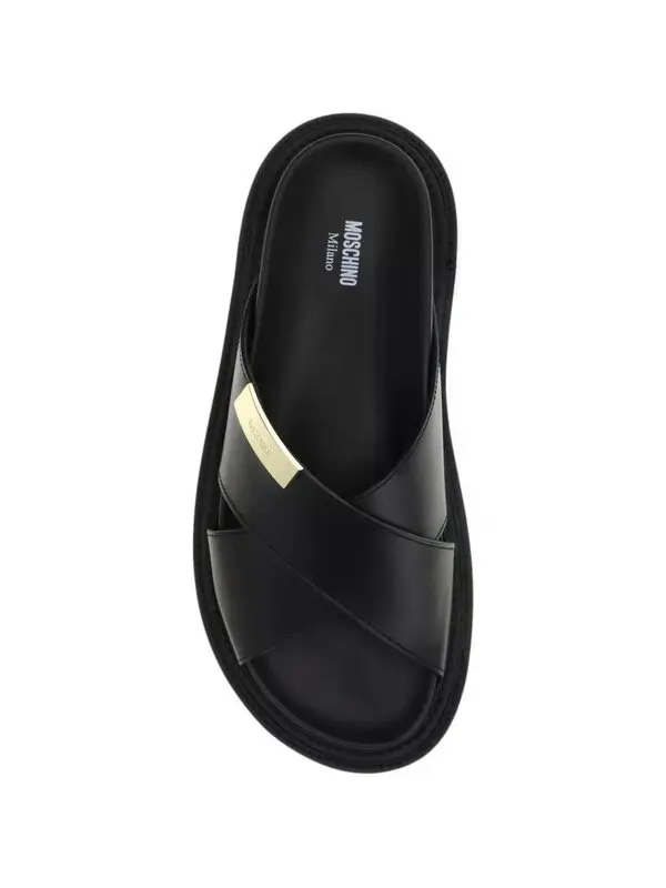 Moschino Criss-cross Sandals