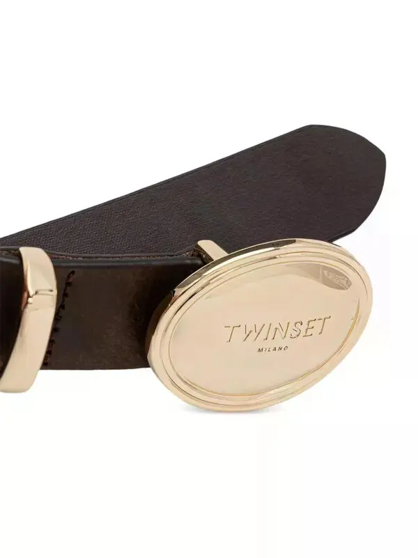 TWINSET Oval-buckle Belt - Brown
