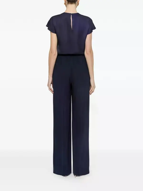 NISSA Pleated Blouse - Blue