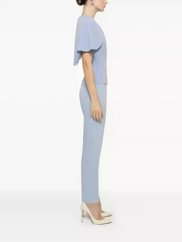 NISSA Cape Design Top - Blue