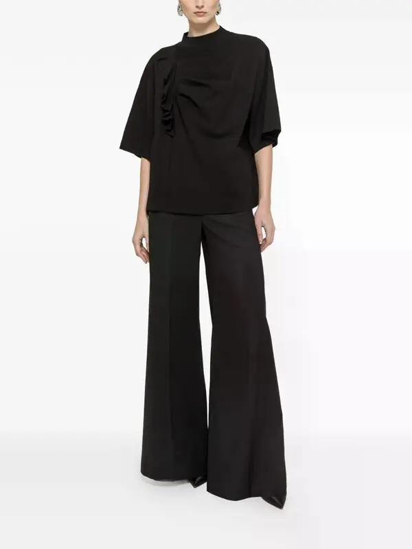 NISSA Oversized Ruffled Top