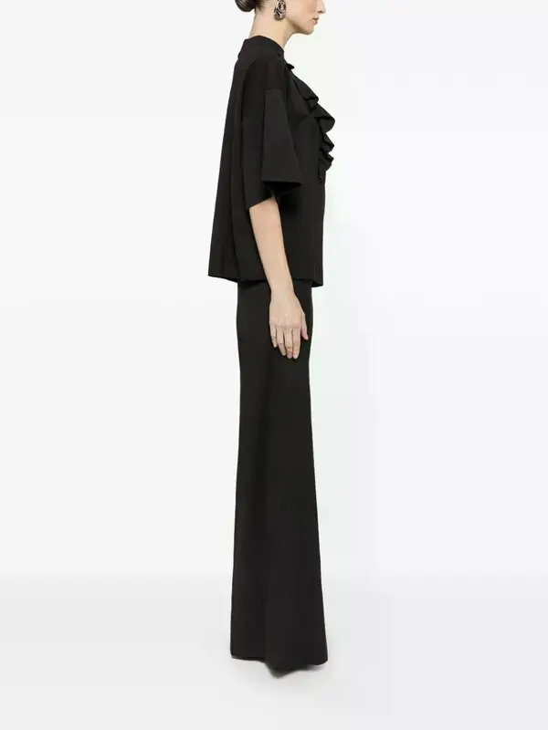 NISSA Oversized Ruffled Top