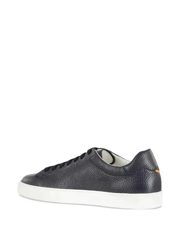 DOUCAL'S Leather Lace-up Sneakers