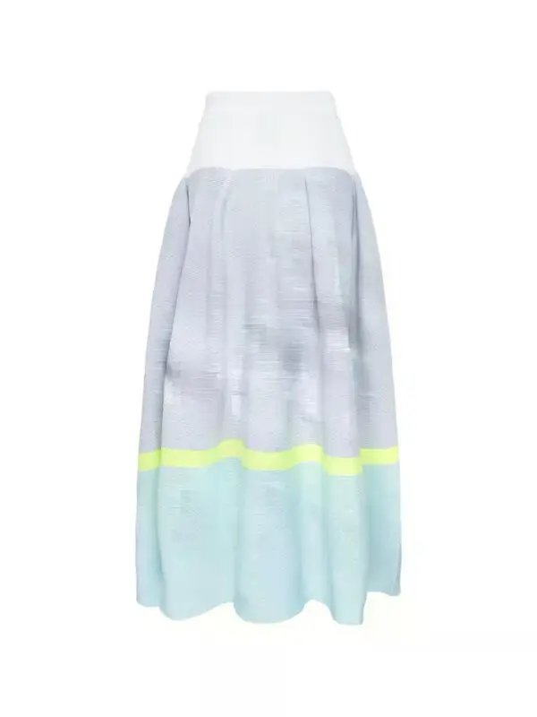 CFCL Pottery Midi Full Skirt - Grey