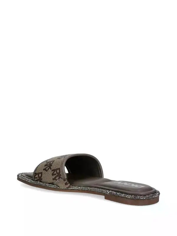 Dkny Badin Flat Sandals - Brown