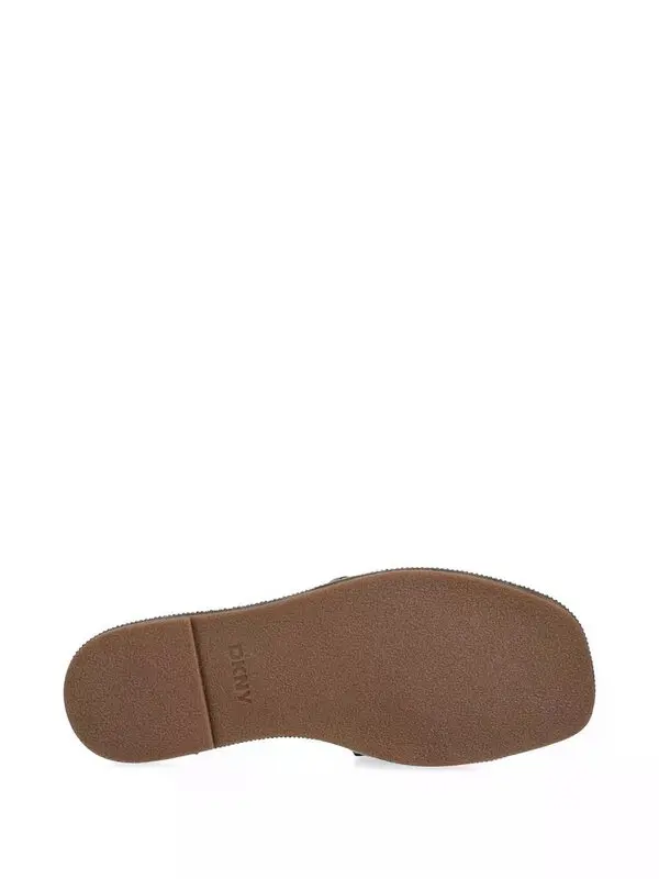Dkny Badin Flat Sandals - Brown