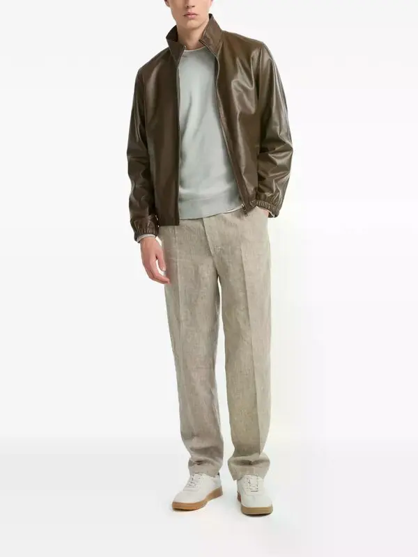 YVES SALOMON Leather Jacket
