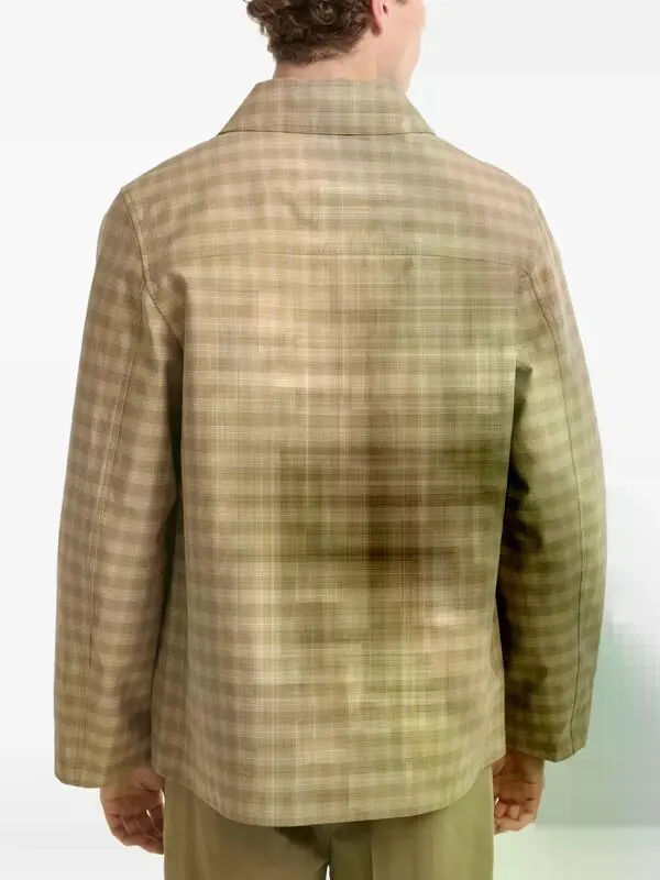 YVES SALOMON Checked Overshirt