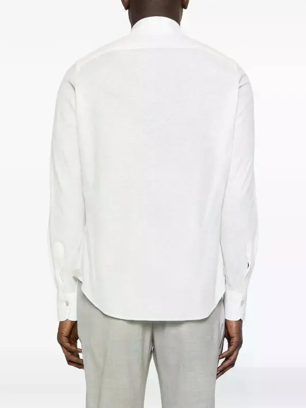 Eleventy Textured Buttoned Shirt