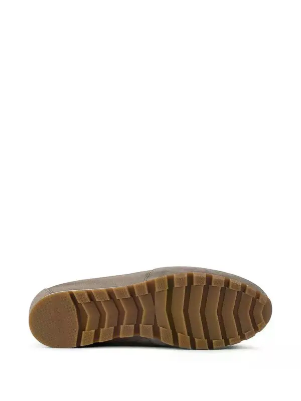 DOUCAL'S Suede Low Top Sneakers - Neutrals