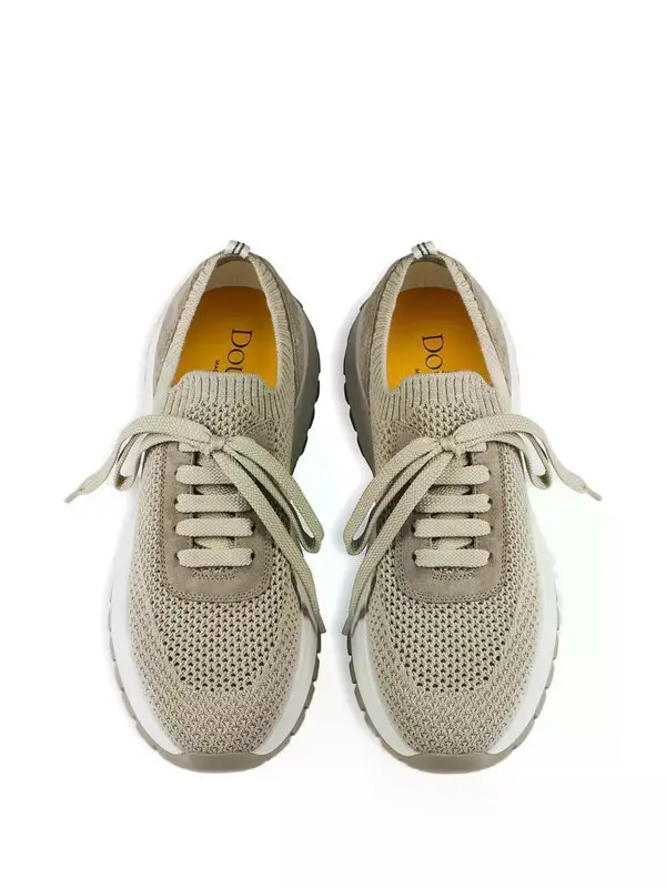 DOUCAL'S Suede Nesh Sneakers - Neutrals