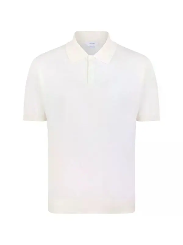 Malo Buttoned Polo Shirt - Neutrals