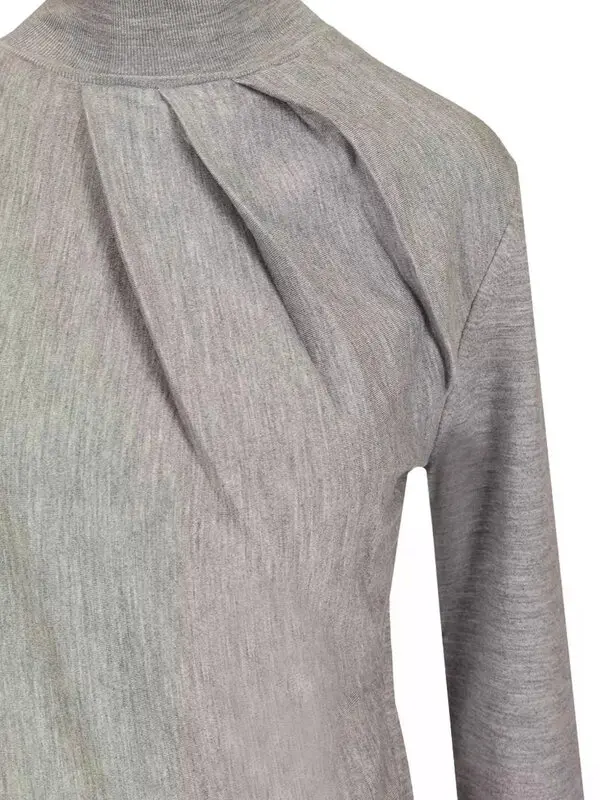 Givenchy Draped Sweater - Grey