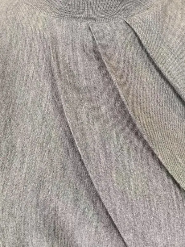 Givenchy Draped Sweater - Grey