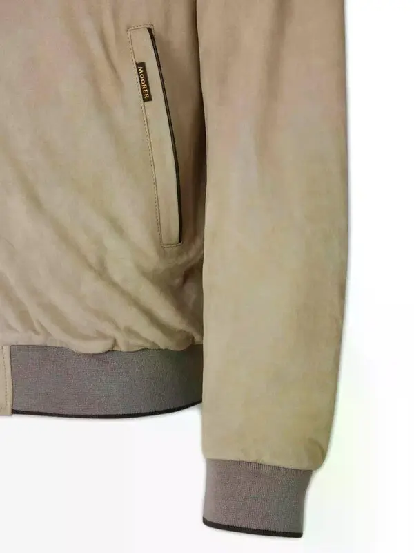 MOORER Button Zip Jacket