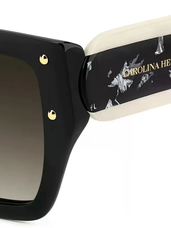 Carolina Herrera Square Frame Sunglasses