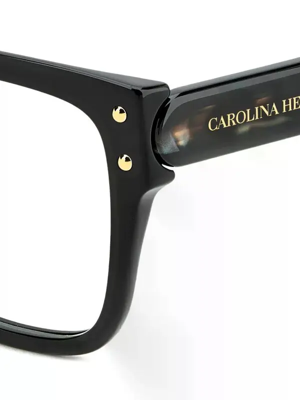 Carolina Herrera Square Frame Eyeglasses - Black
