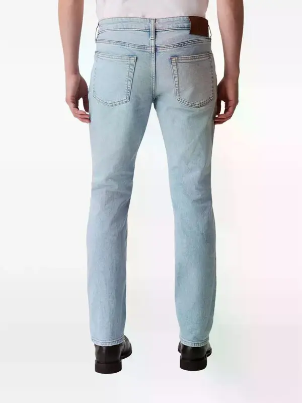 Calvin Klein Slim-fit Logo-patch Jeans
